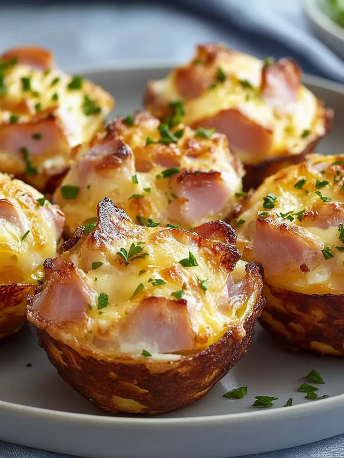 Irresistible Mini Ham and Cheese Breakfast Cups for Mornings