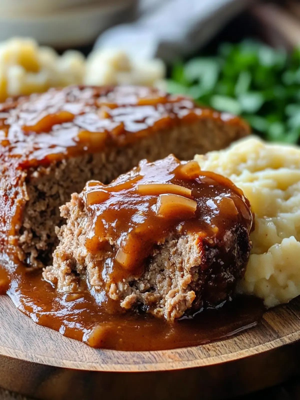 Irresistible Amish Country Meatloaf Bake with Creamy Brown Gravy
