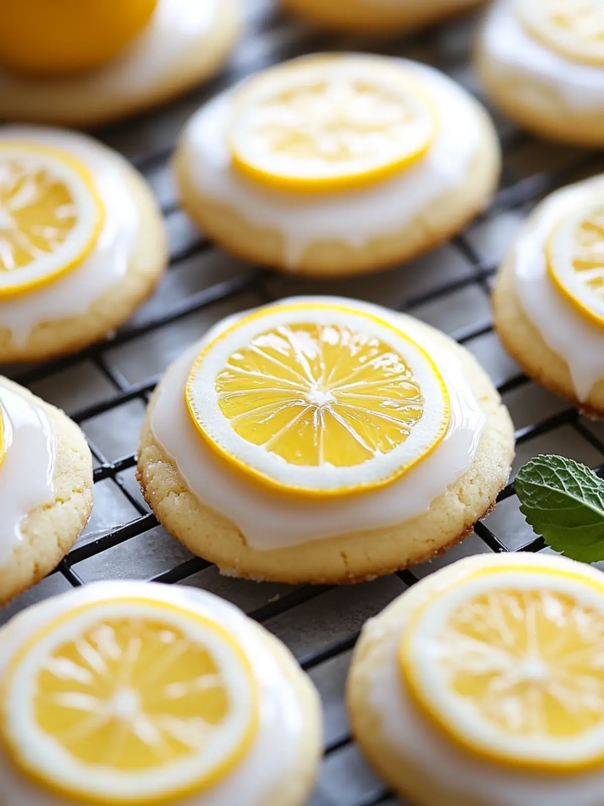Irresistible Zesty Lemon Glazed Sugar Cookies That Excite
