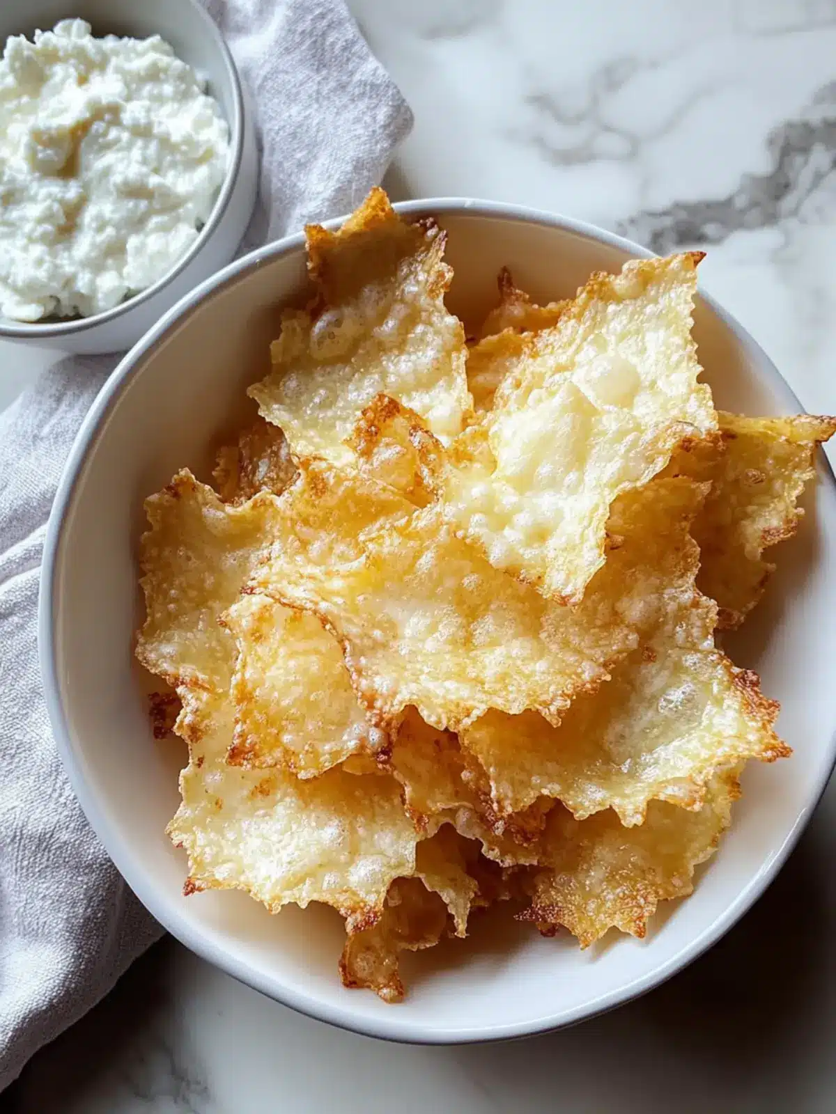 Ultimate Crispy Cottage Cheese Chips for Delicious Snacking