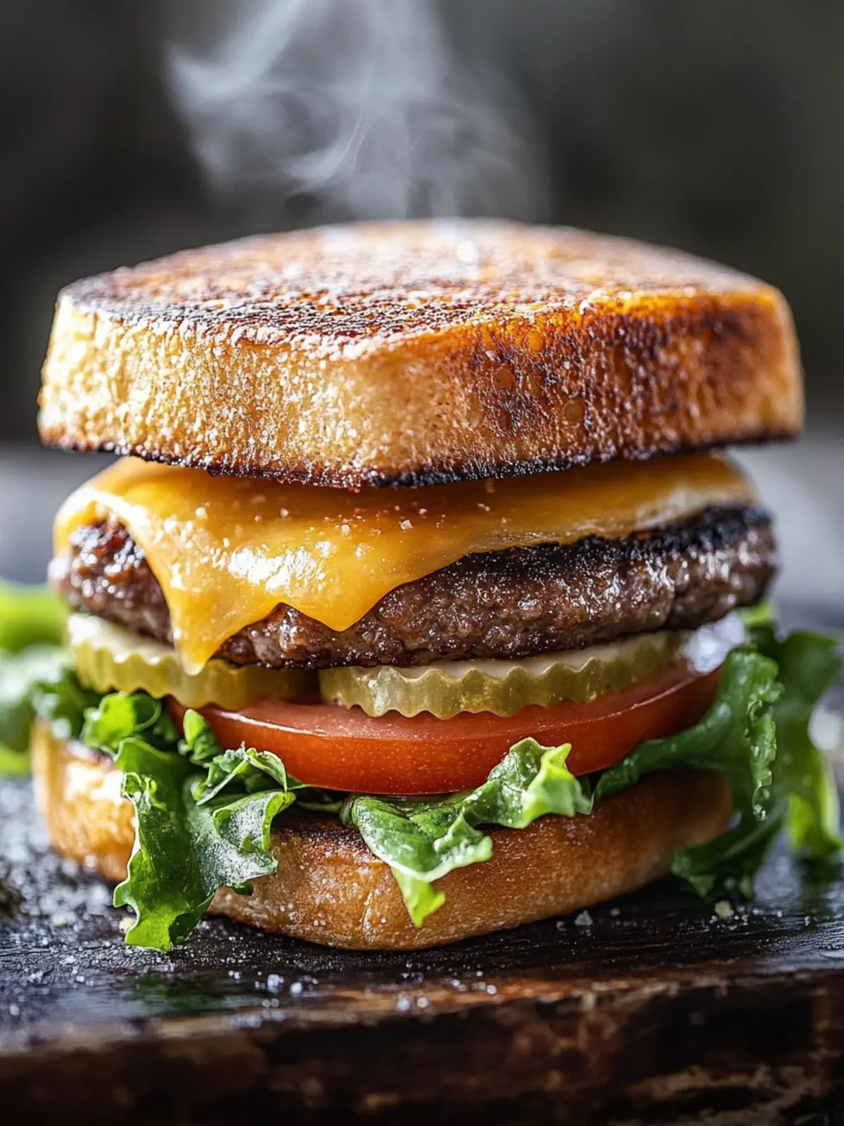 Irresistible Garlic Toast Cheeseburger Recipe You Need
