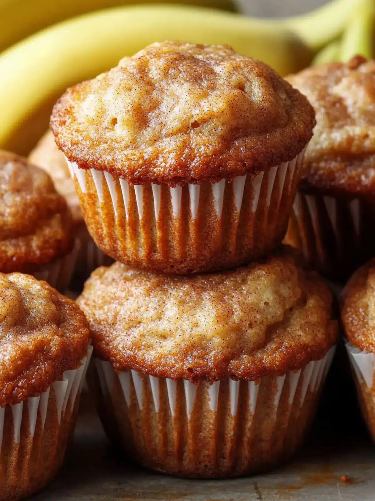 Ultimate Soft Banana Cinnamon Muffins That Melt in Your Mouth