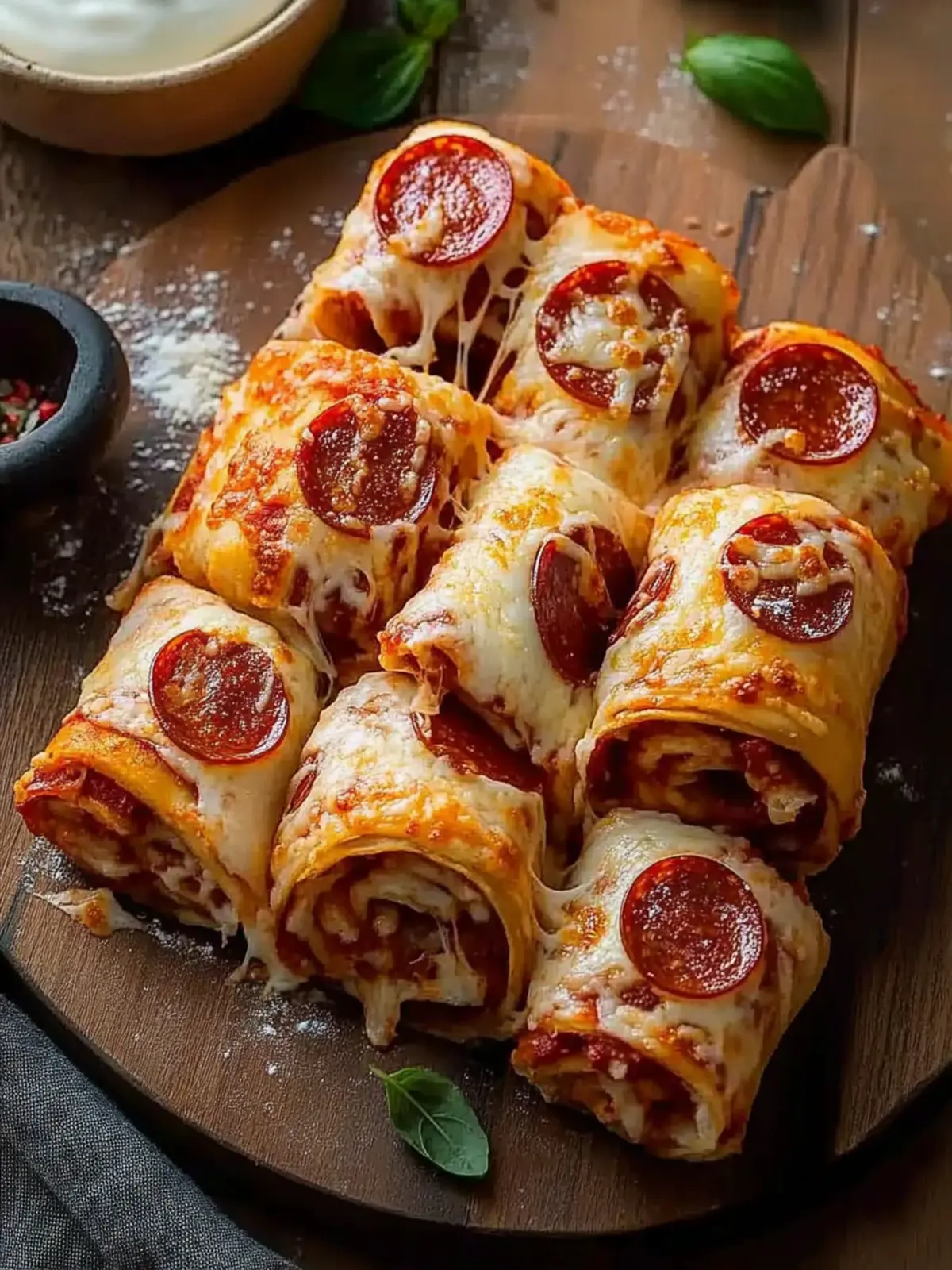 Ultimate Cheesy Pepperoni Pizza Roll Ups for Delicious Movie Nights