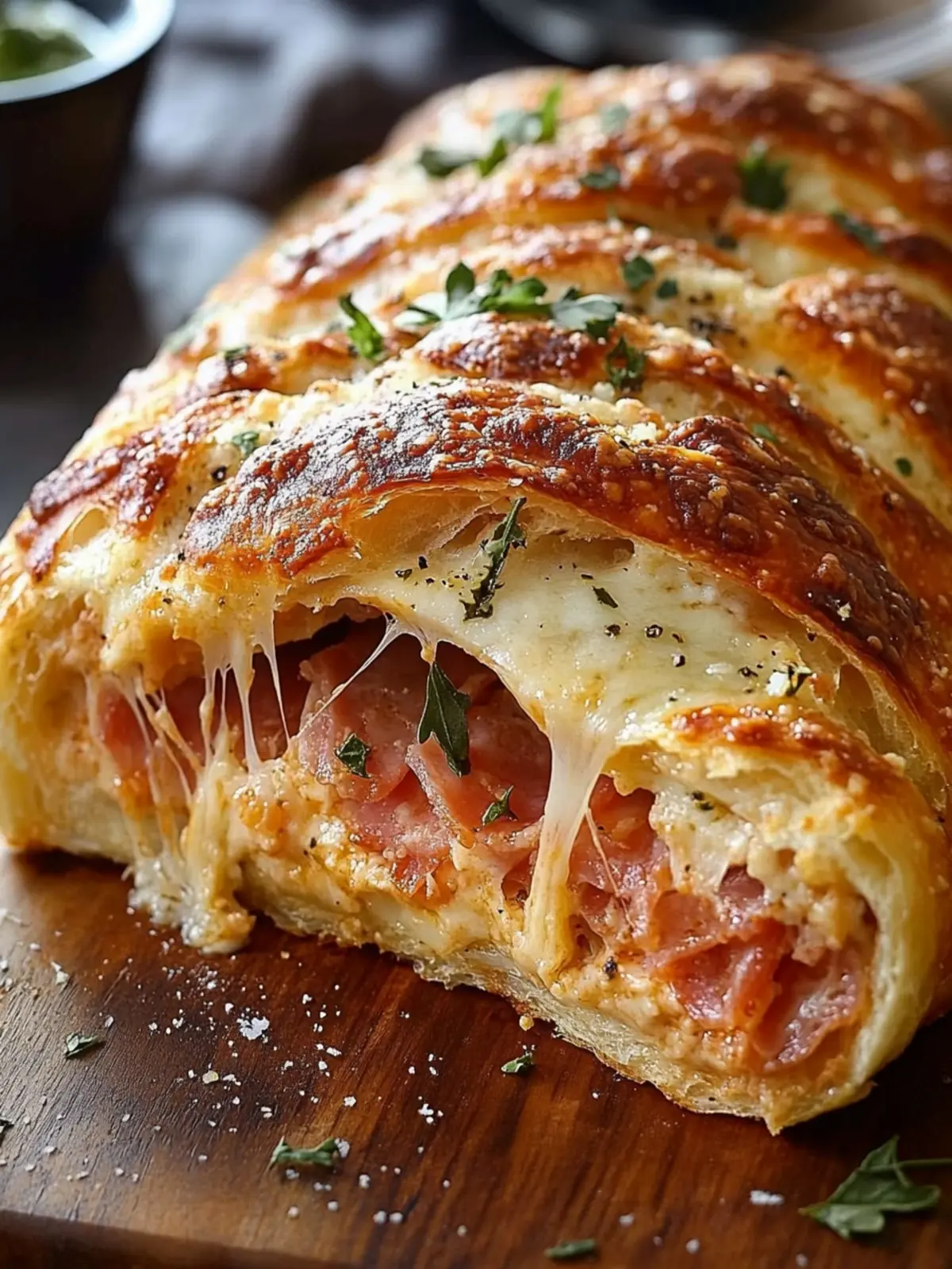 Easy Italian Stromboli Stuffed Bread: A Deliciously Cozy Treat