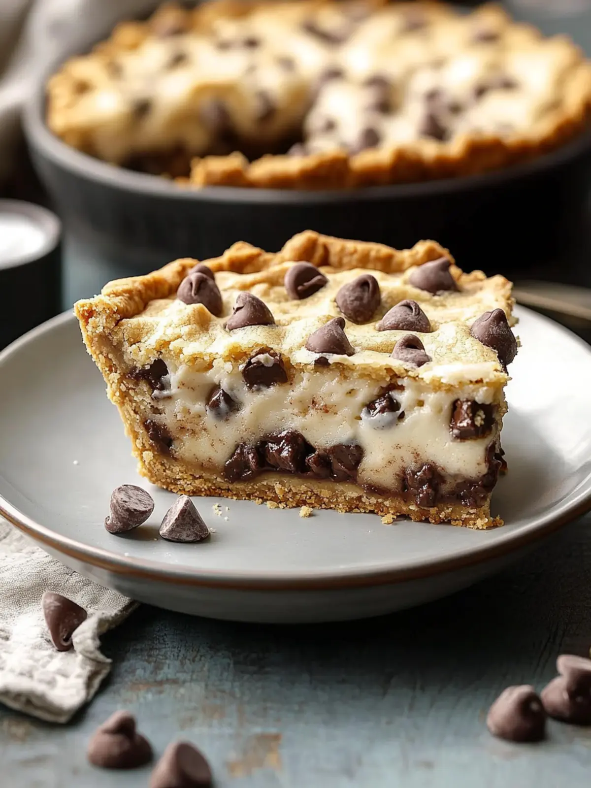 Irresistible Chocolate Chip Cookie Pie for Ultimate Indulgence