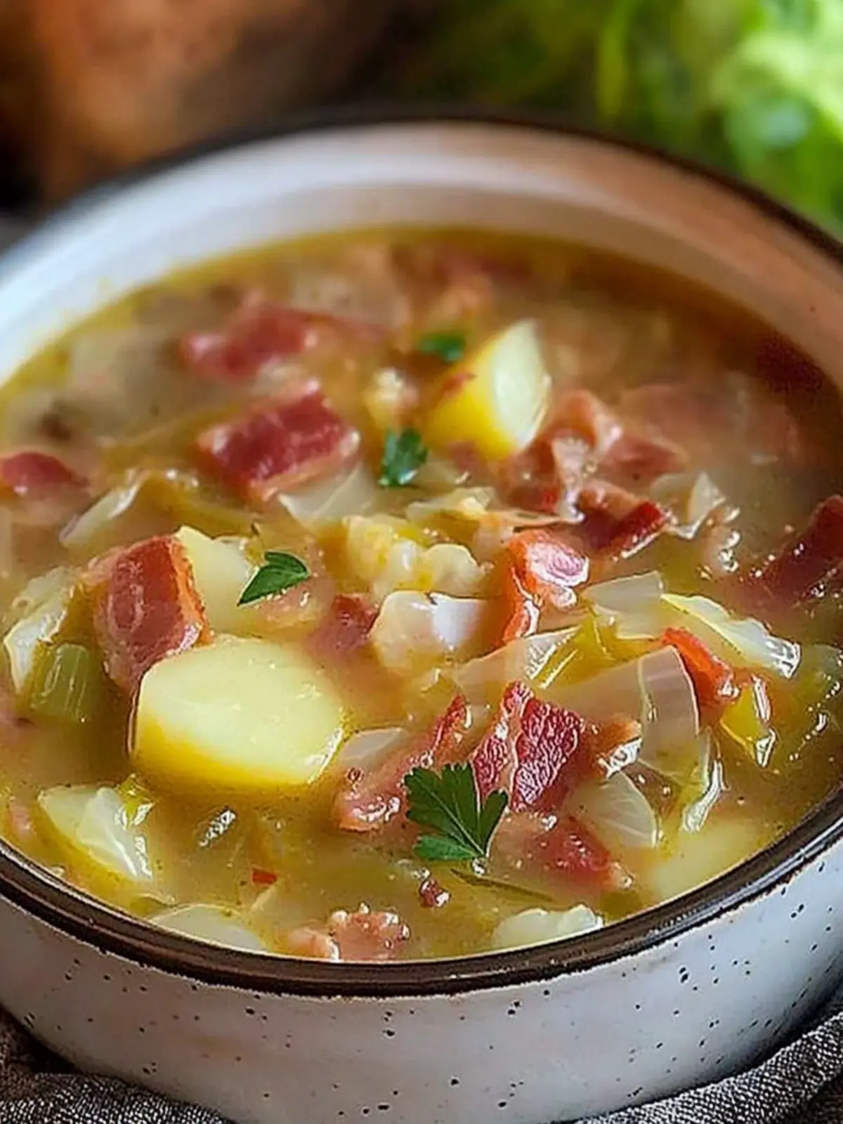 Ultimate Irish Bacon, Cabbage, and Potato Soup Recipe