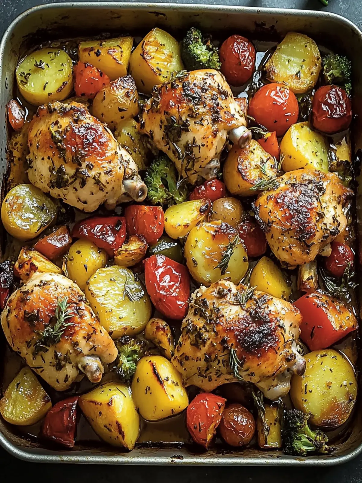 Ultimate Herb-Roasted Chicken & Vegetables Traybake Recipe