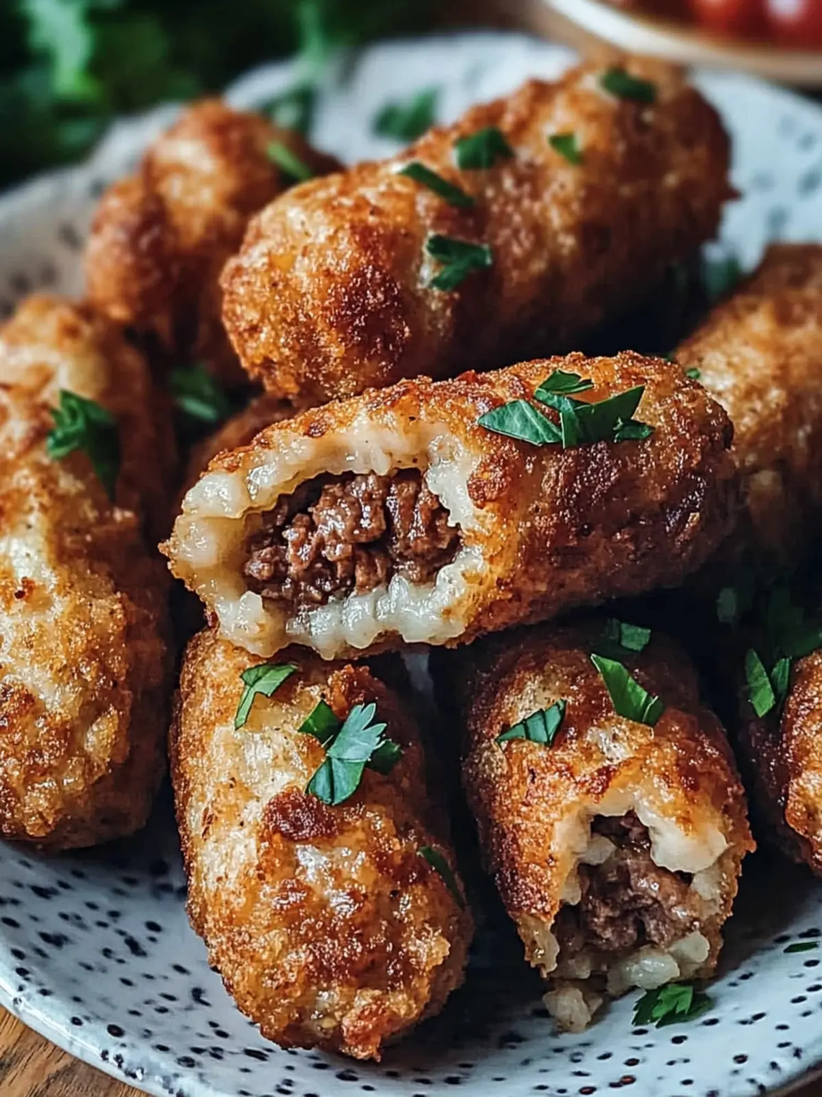 Irresistible Spicy Garlic Beef Croquettes You'll Adore