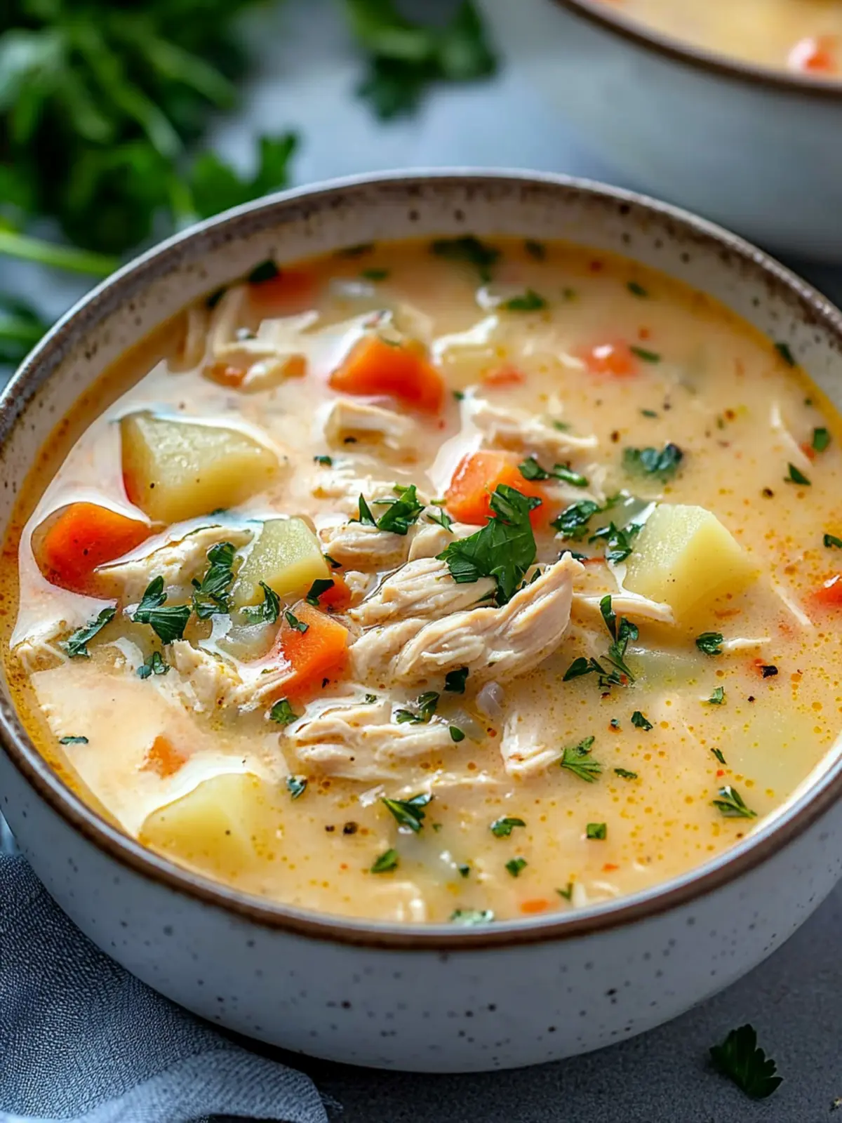 Ultimate Slow Cooker Crack Chicken Potato Soup Delight