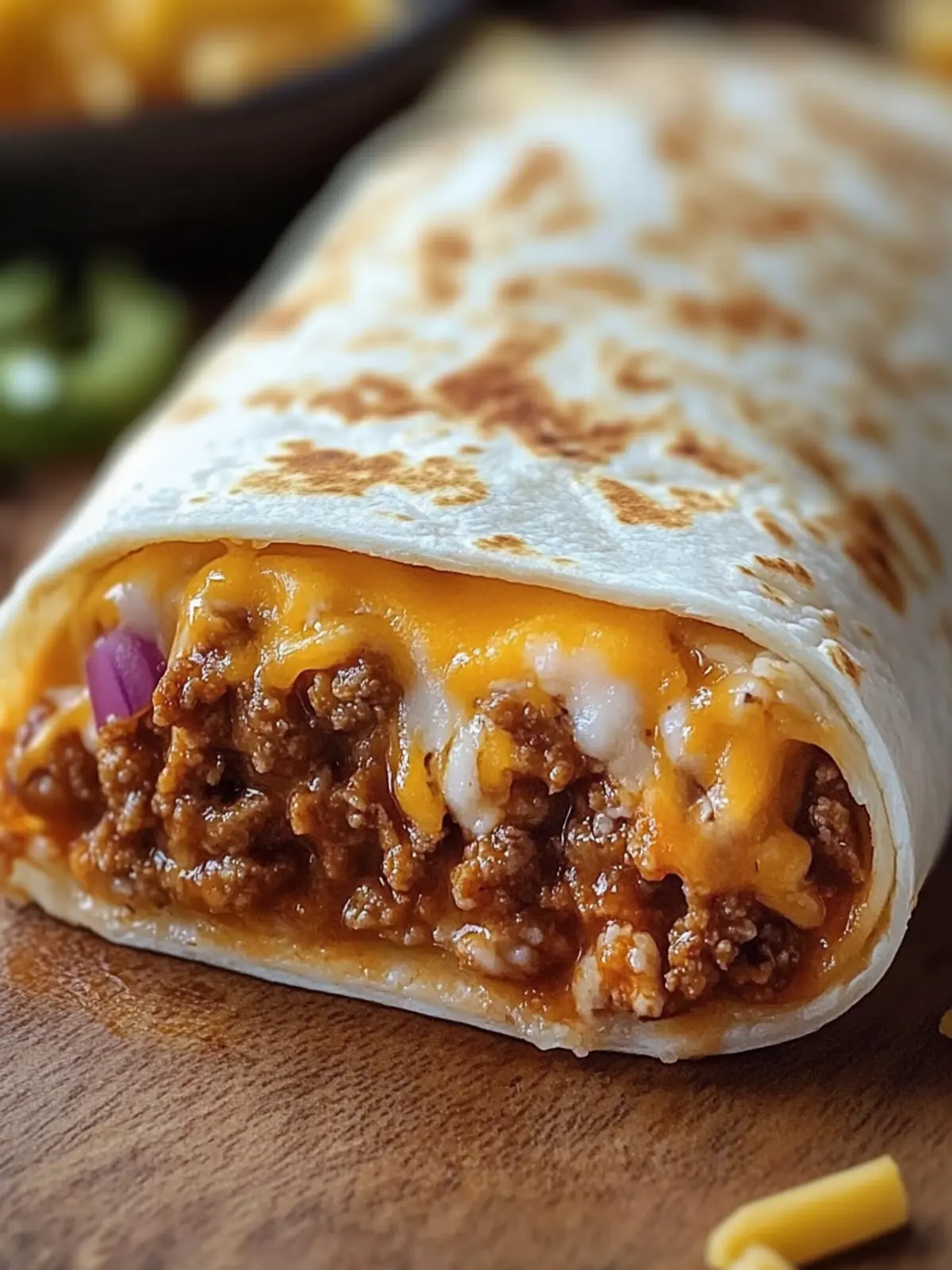 Irresistible Cheesy Quesarito: Taco Bell Copycat Recipe!