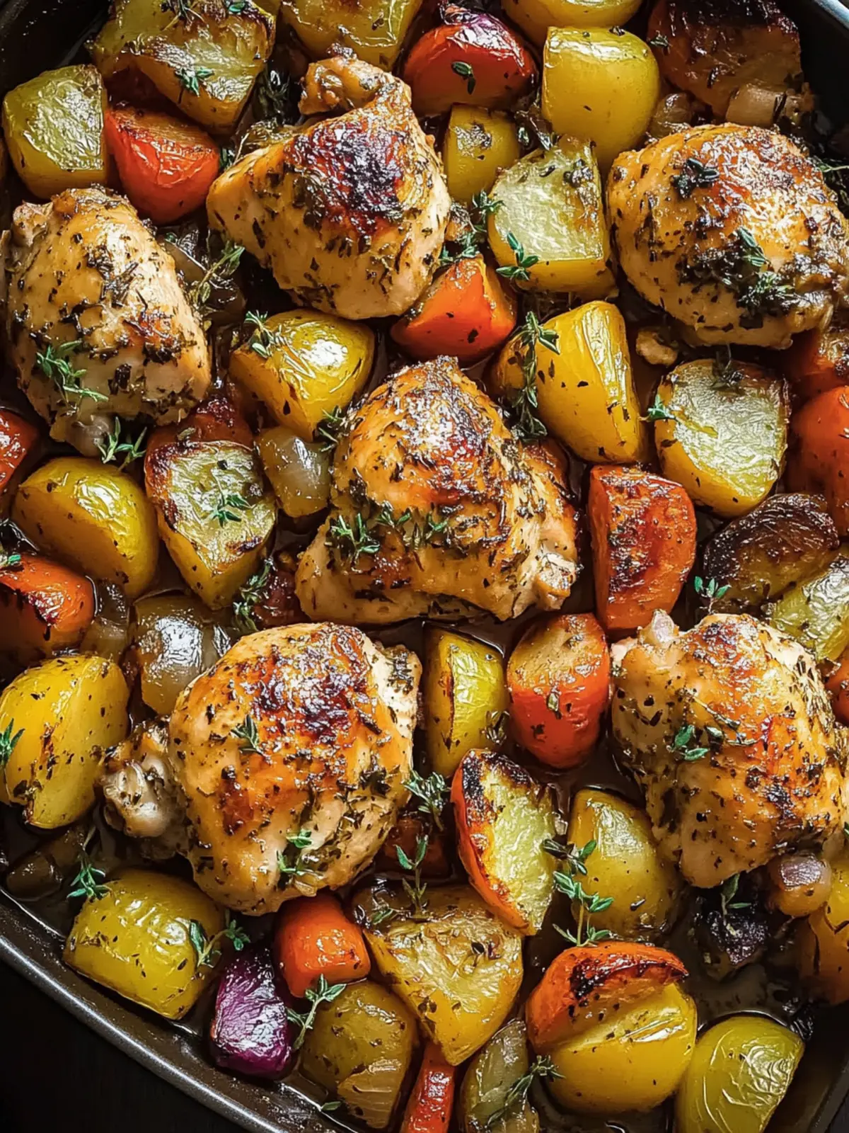 Ultimate Herb-Roasted Chicken & Vegetables Traybake Recipe