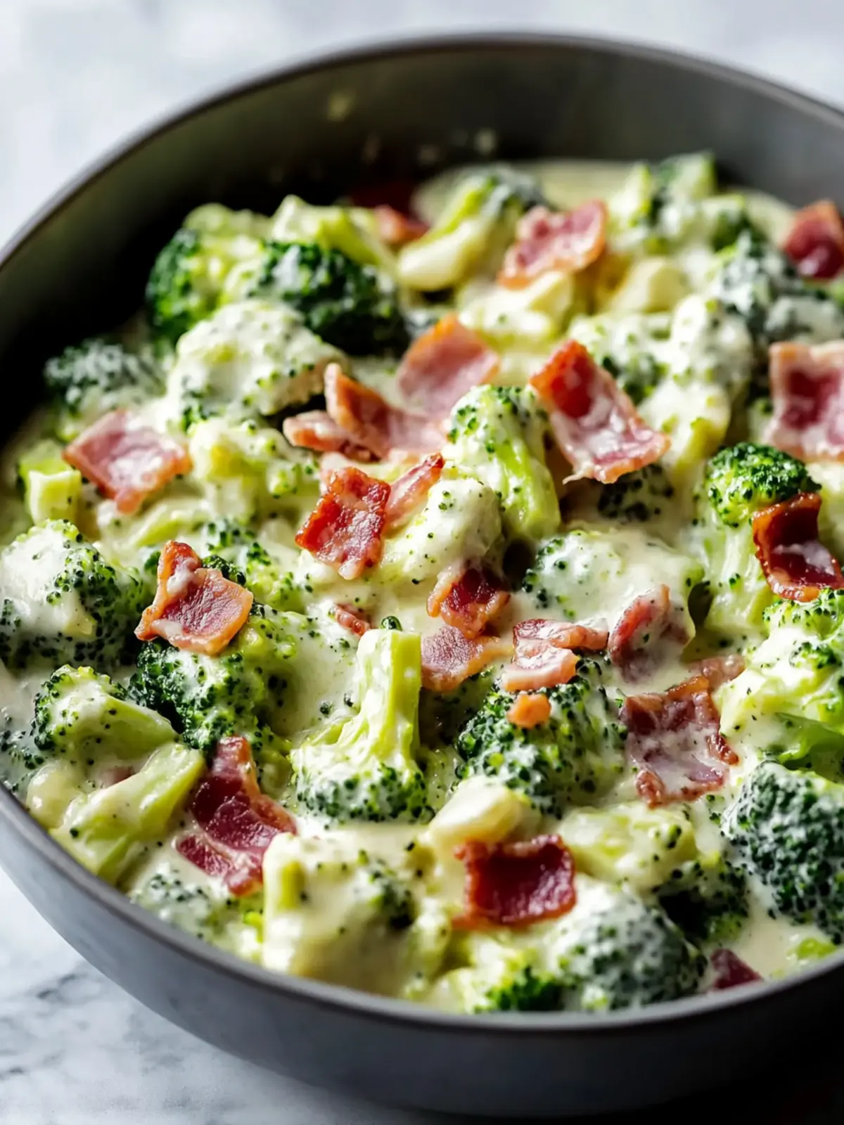 Creamy Broccoli & Bacon: The Ultimate Comfort Dish