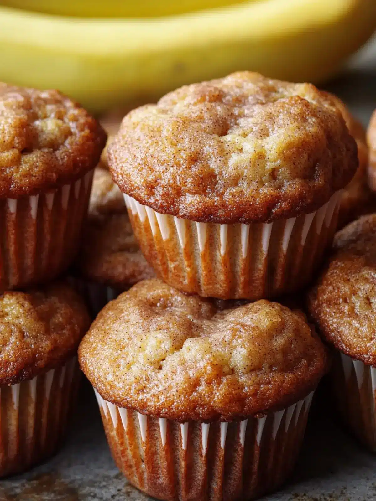Ultimate Soft Banana Cinnamon Muffins That Melt in Your Mouth