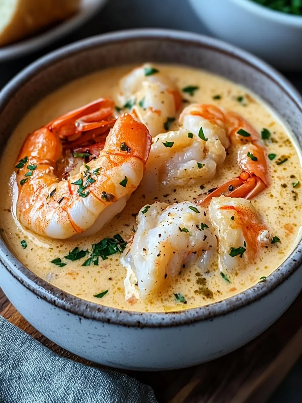 Creamy Crab and Shrimp Seafood Bisque: Irresistibly Delicious