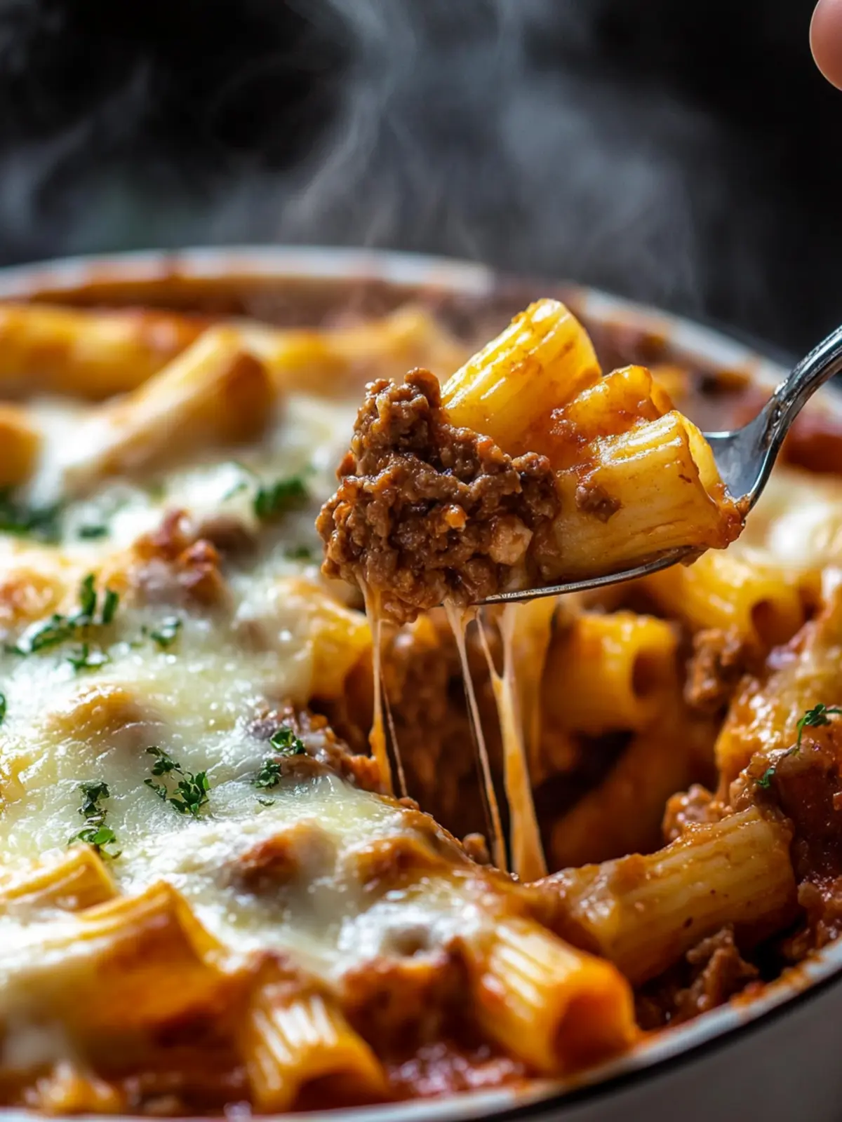 Ultimate Beef Rigatoni Cheese Bake That’s Deliciously Comforting