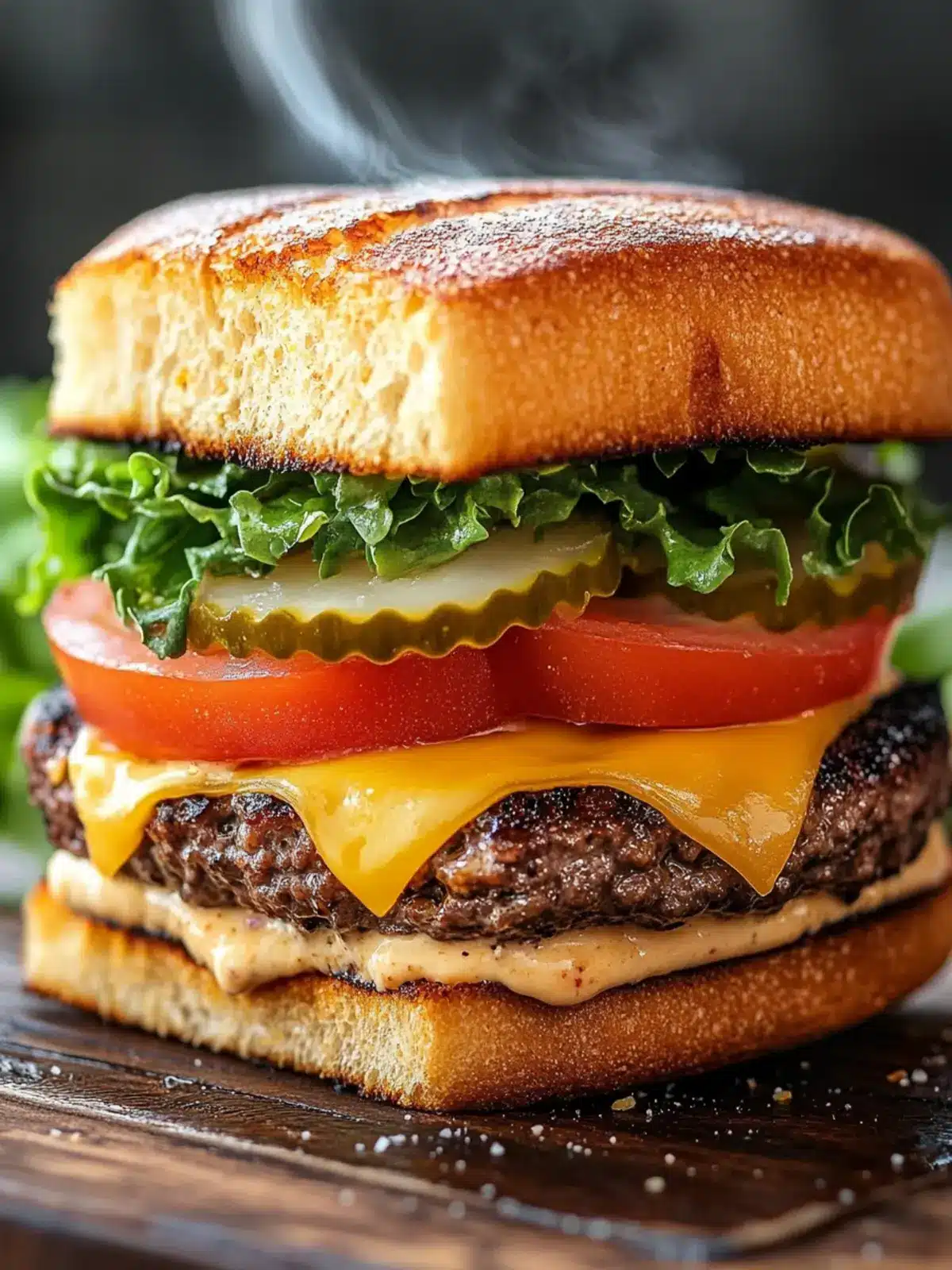 Irresistible Garlic Toast Cheeseburger Recipe You Need