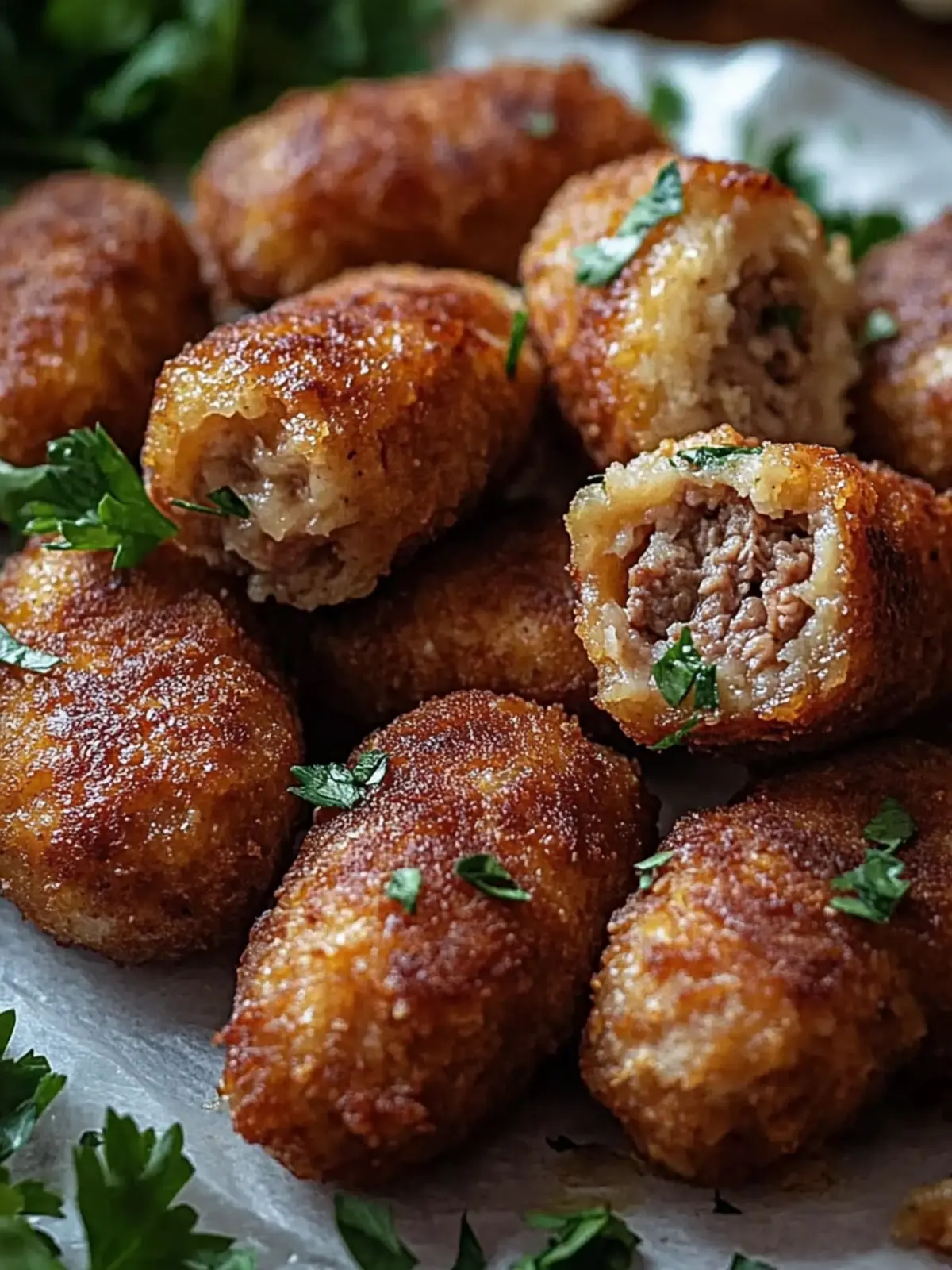 Irresistible Spicy Garlic Beef Croquettes You'll Adore