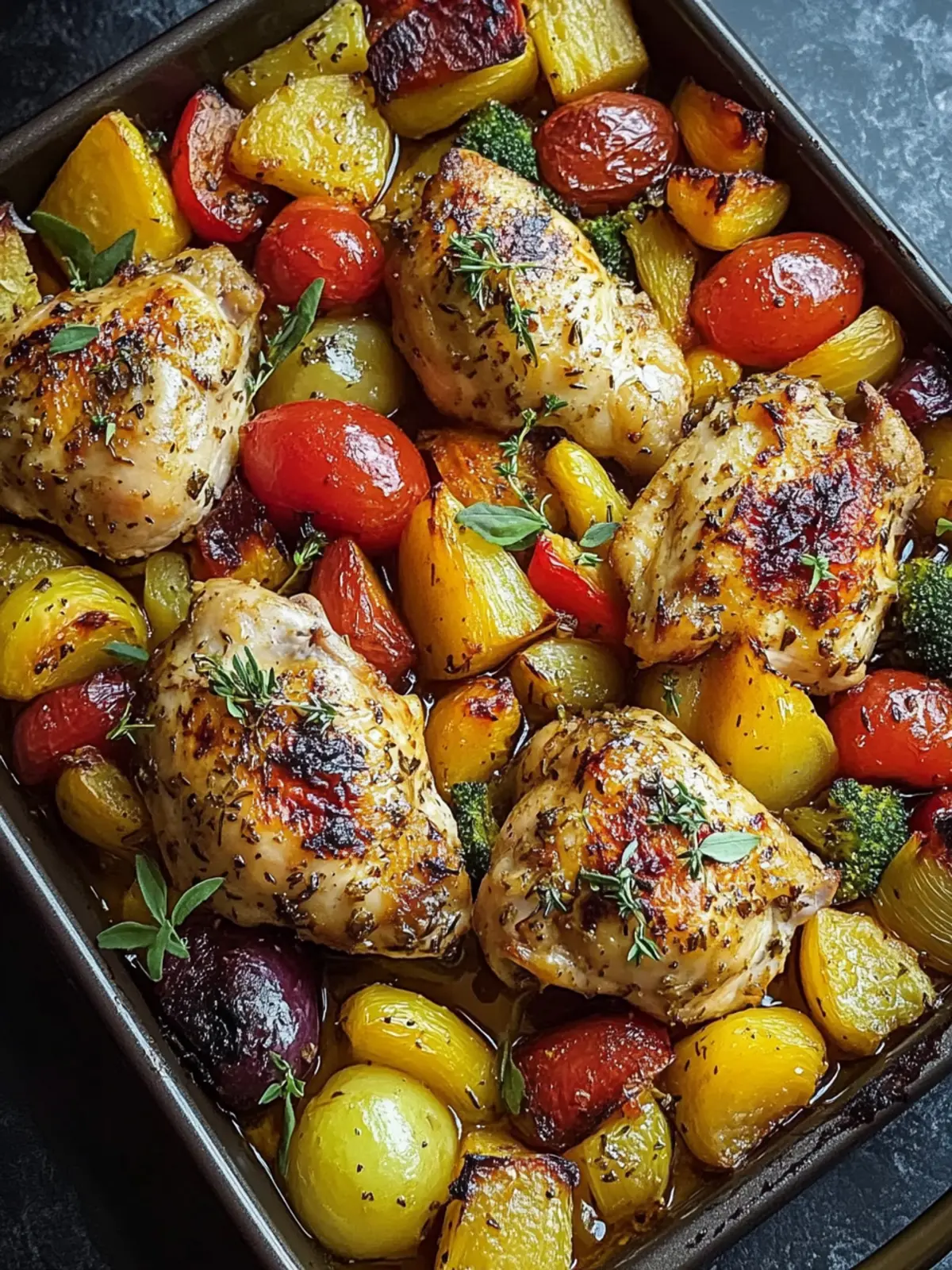 Ultimate Herb-Roasted Chicken & Vegetables Traybake Recipe