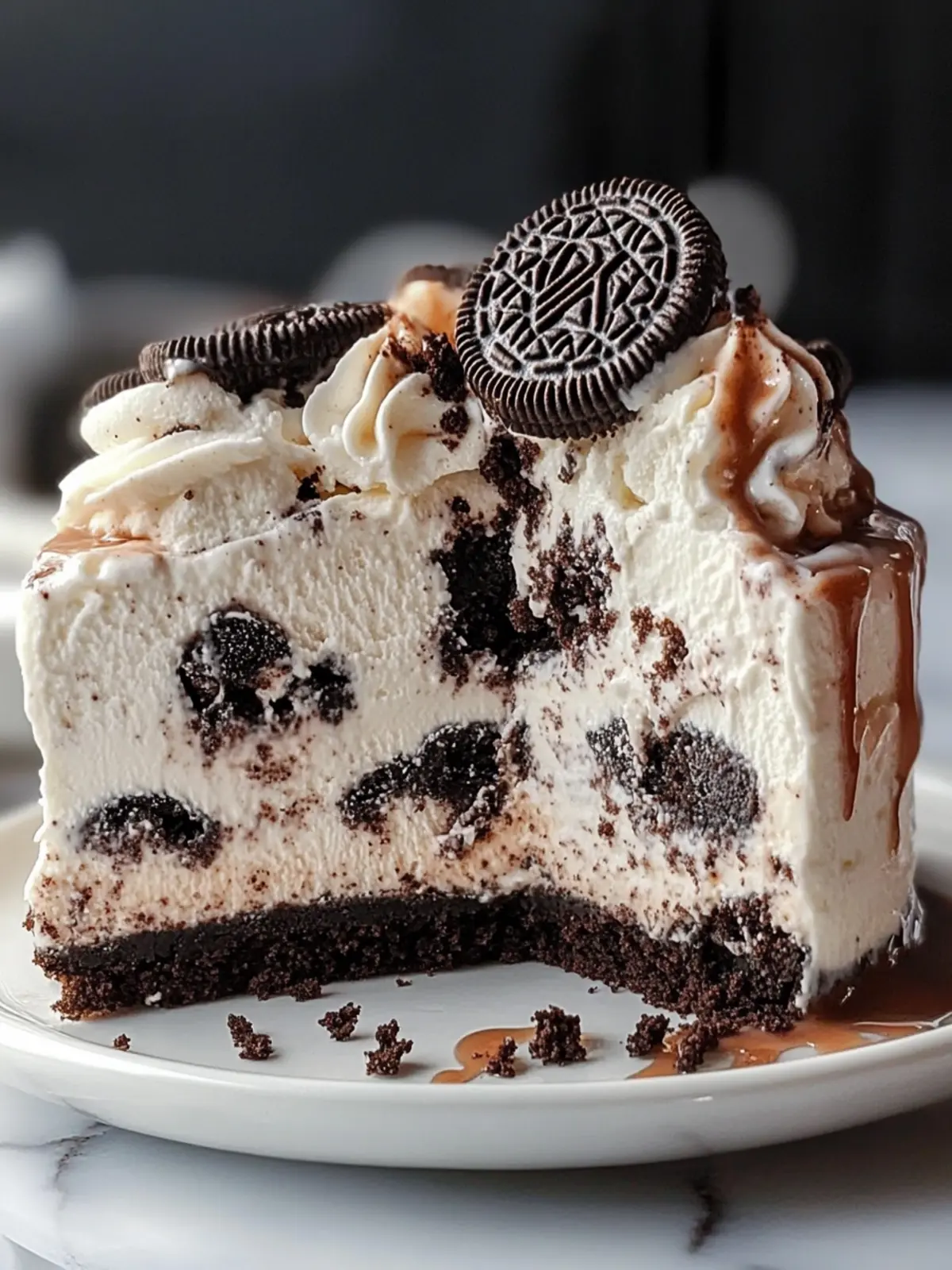 Ultimate Dairy Queen Copycat Oreo Cookie Ice Cream Cake
