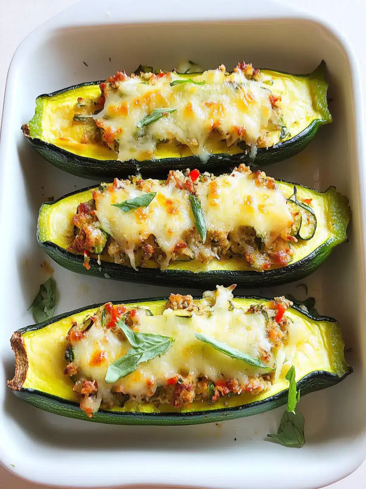 Irresistible Stuffed Zucchini for a Delicious Dinner
