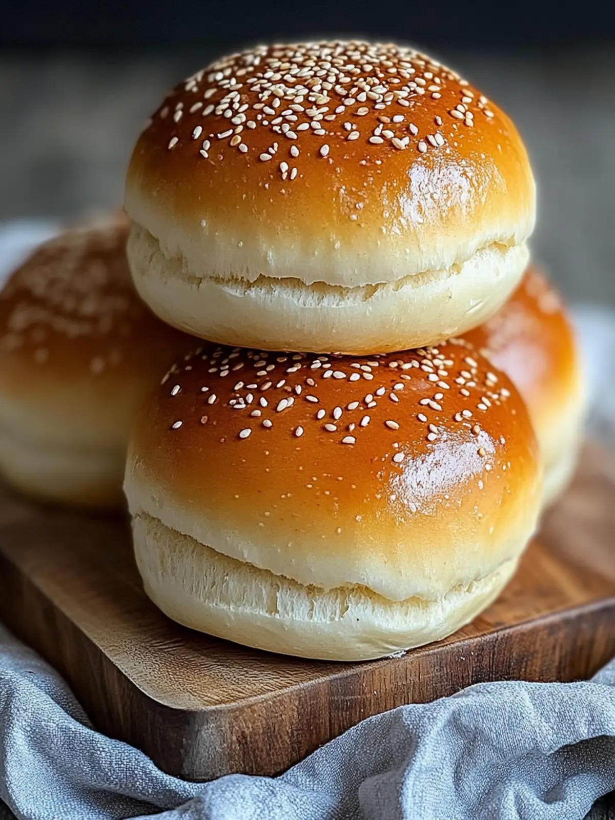 Ultimate Homemade Burger Buns: Soft, Fluffy Perfection!