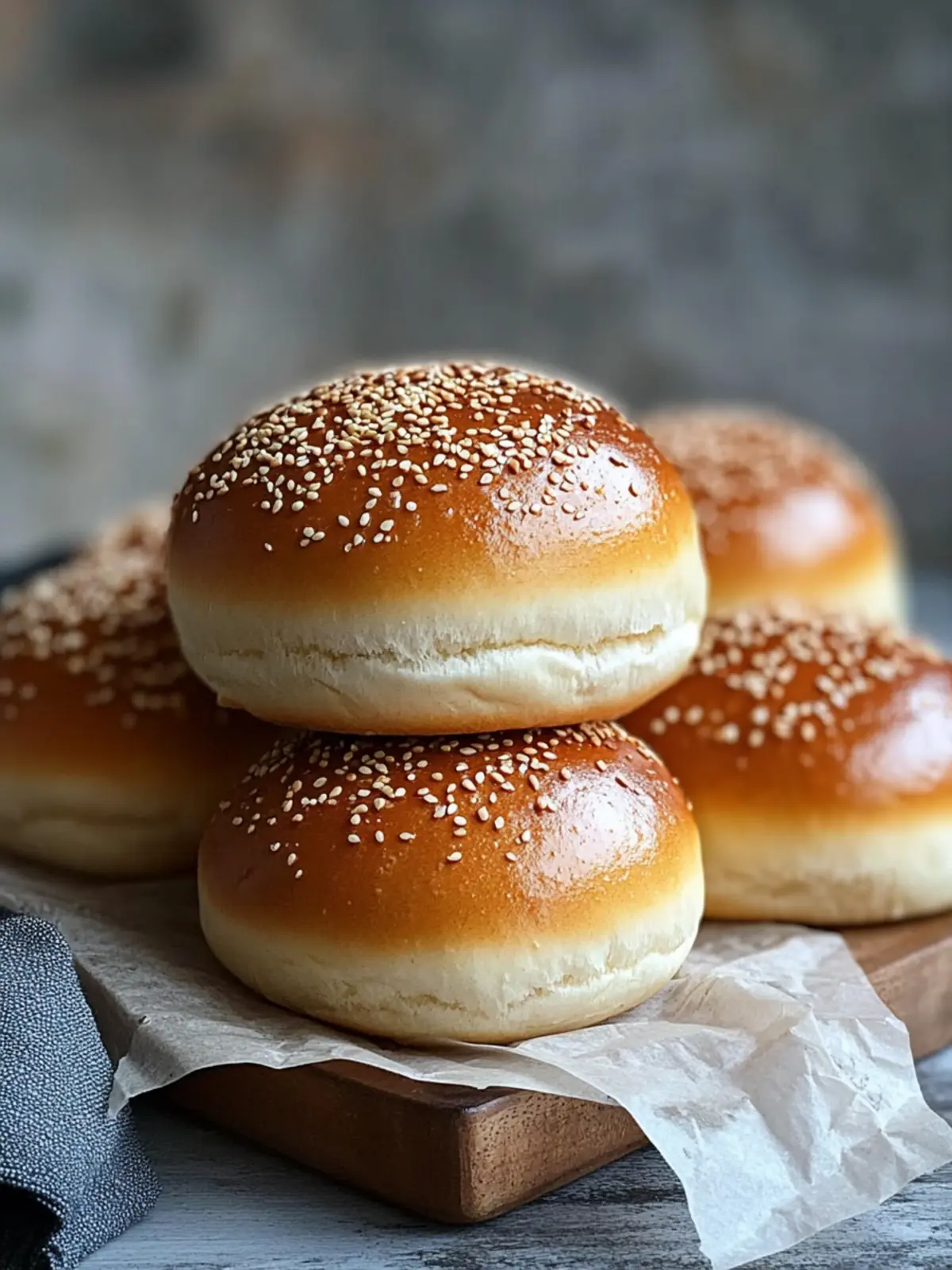 Ultimate Homemade Burger Buns: Soft, Fluffy Perfection!