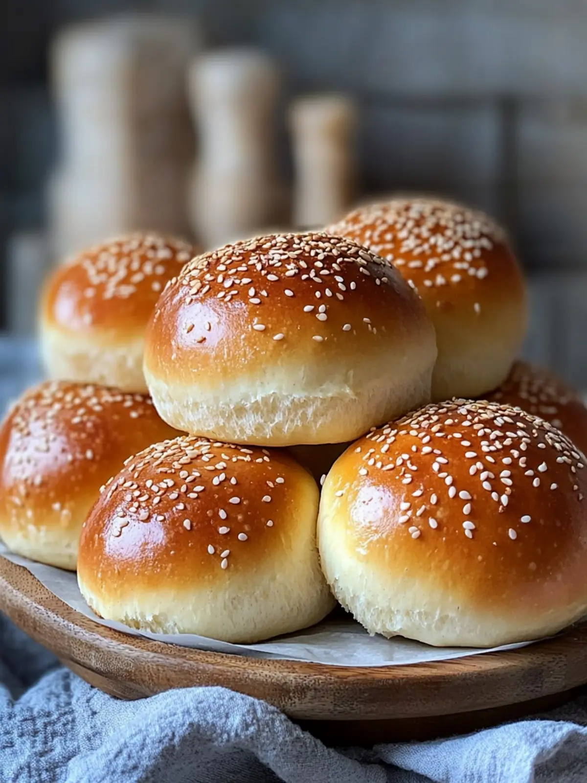 Ultimate Homemade Burger Buns: Soft, Fluffy Perfection!