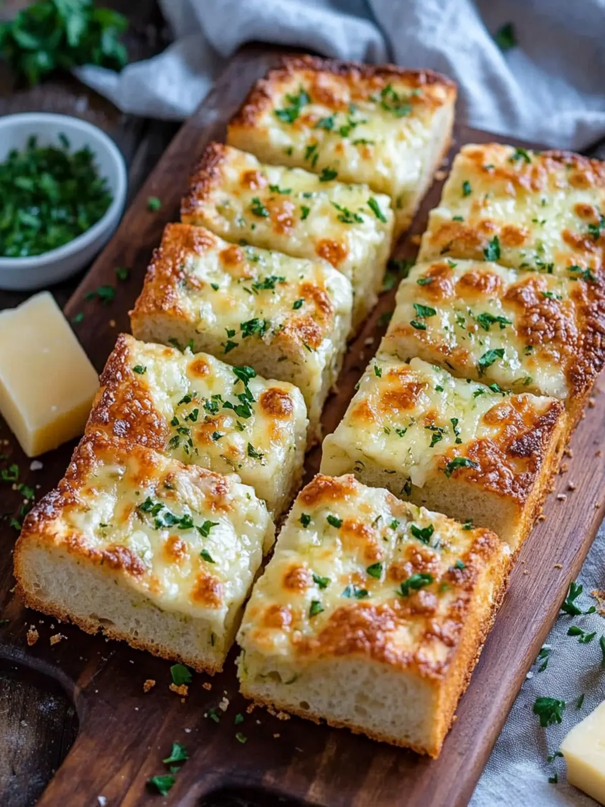 Ultimate Cheesy Garlic Bread for Delicious Movie Nights