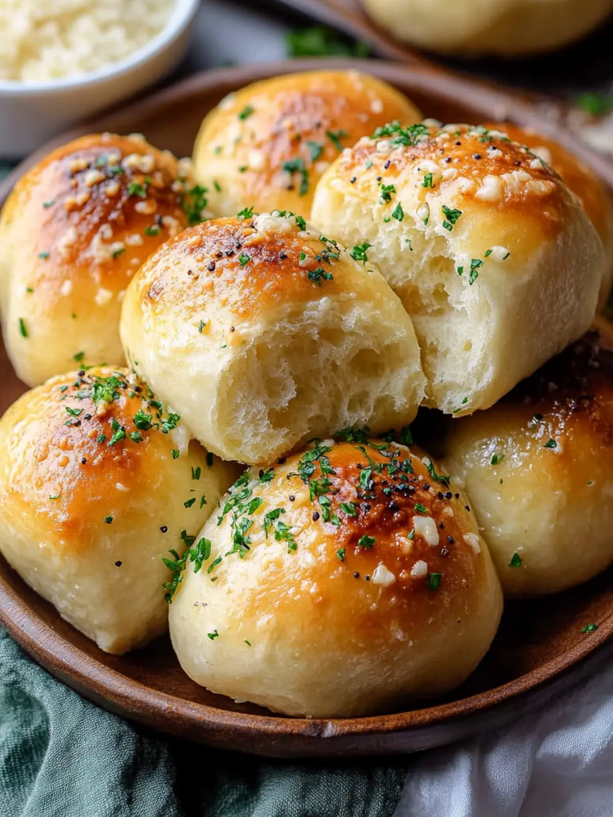 Irresistible Garlic Bread Rolls for a Perfect Dinner