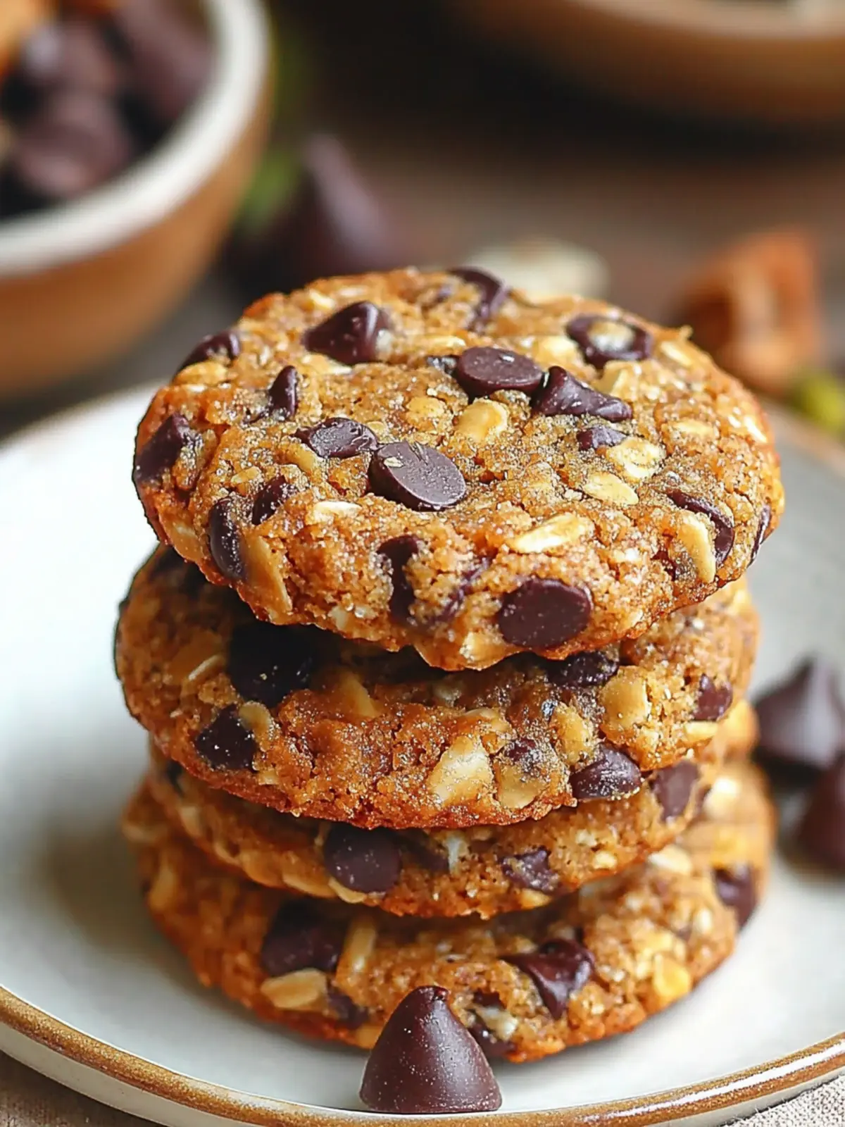 Healthy Cookies Without Flour and Sugar for Guilt-Free Snacking