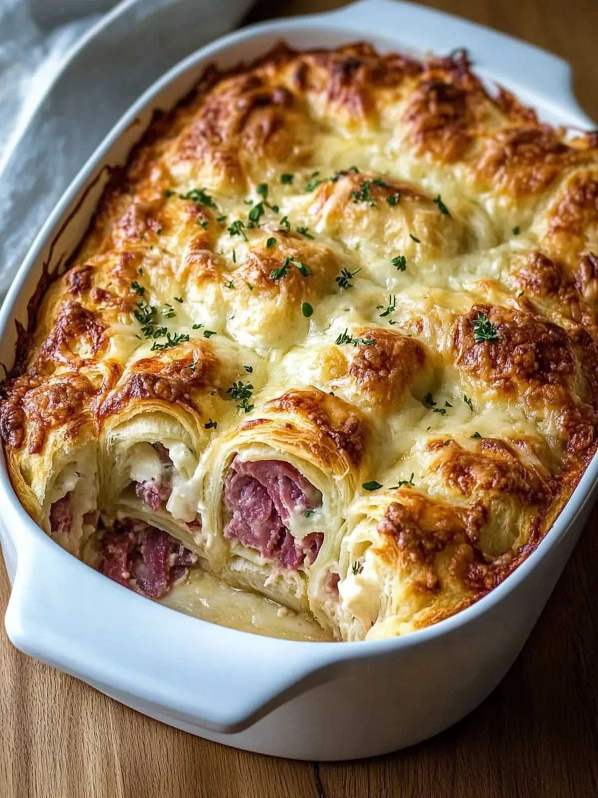 Ultimate Crescent Roll Reuben Bake: Delicious Comfort Food