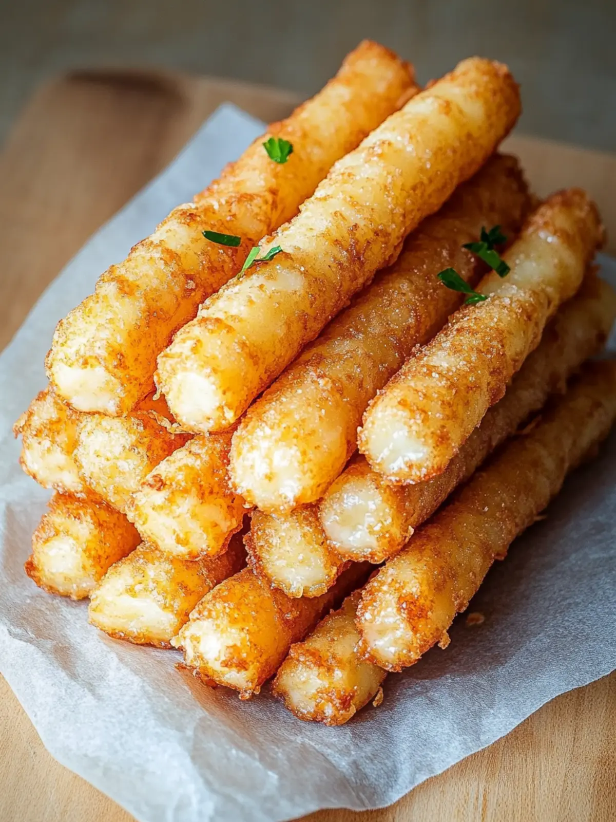 Ultimate Hungarian Crispy Cheese & Potato Sticks Recipe