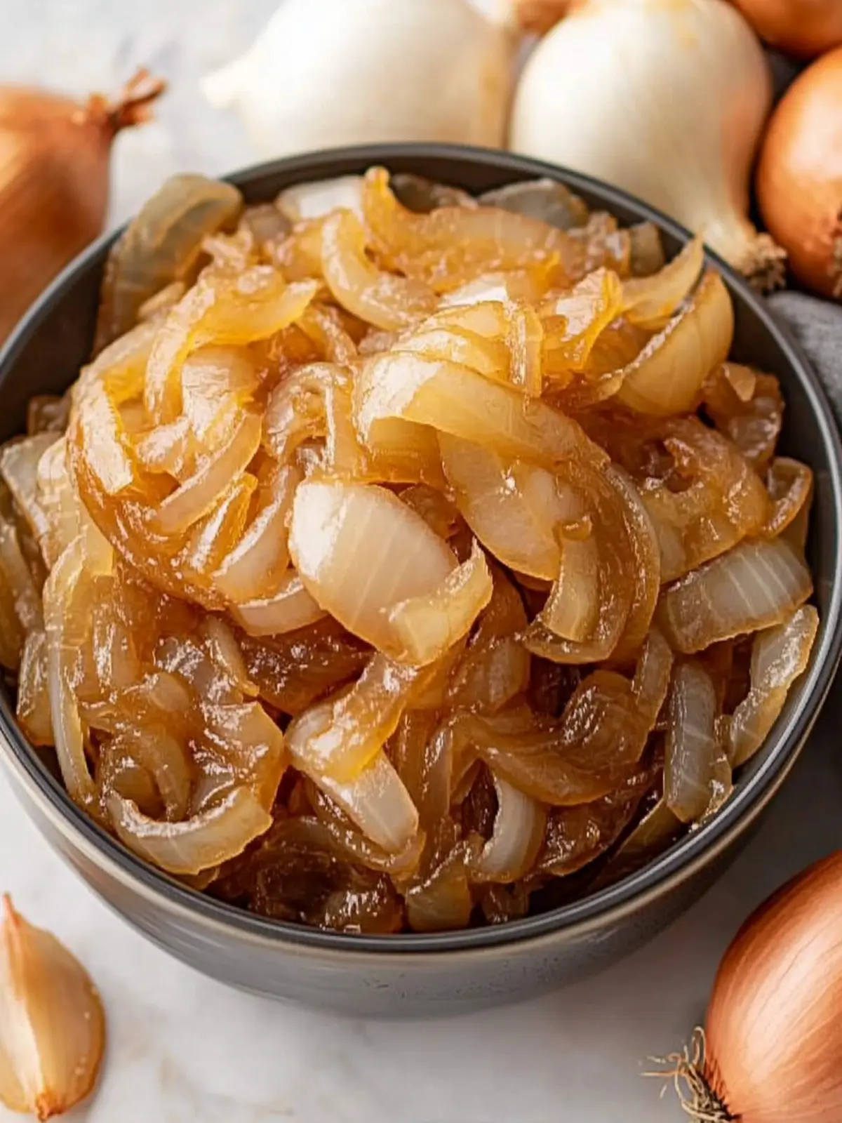 Easy CrockPot Caramelized Onions for Delicious Flavor