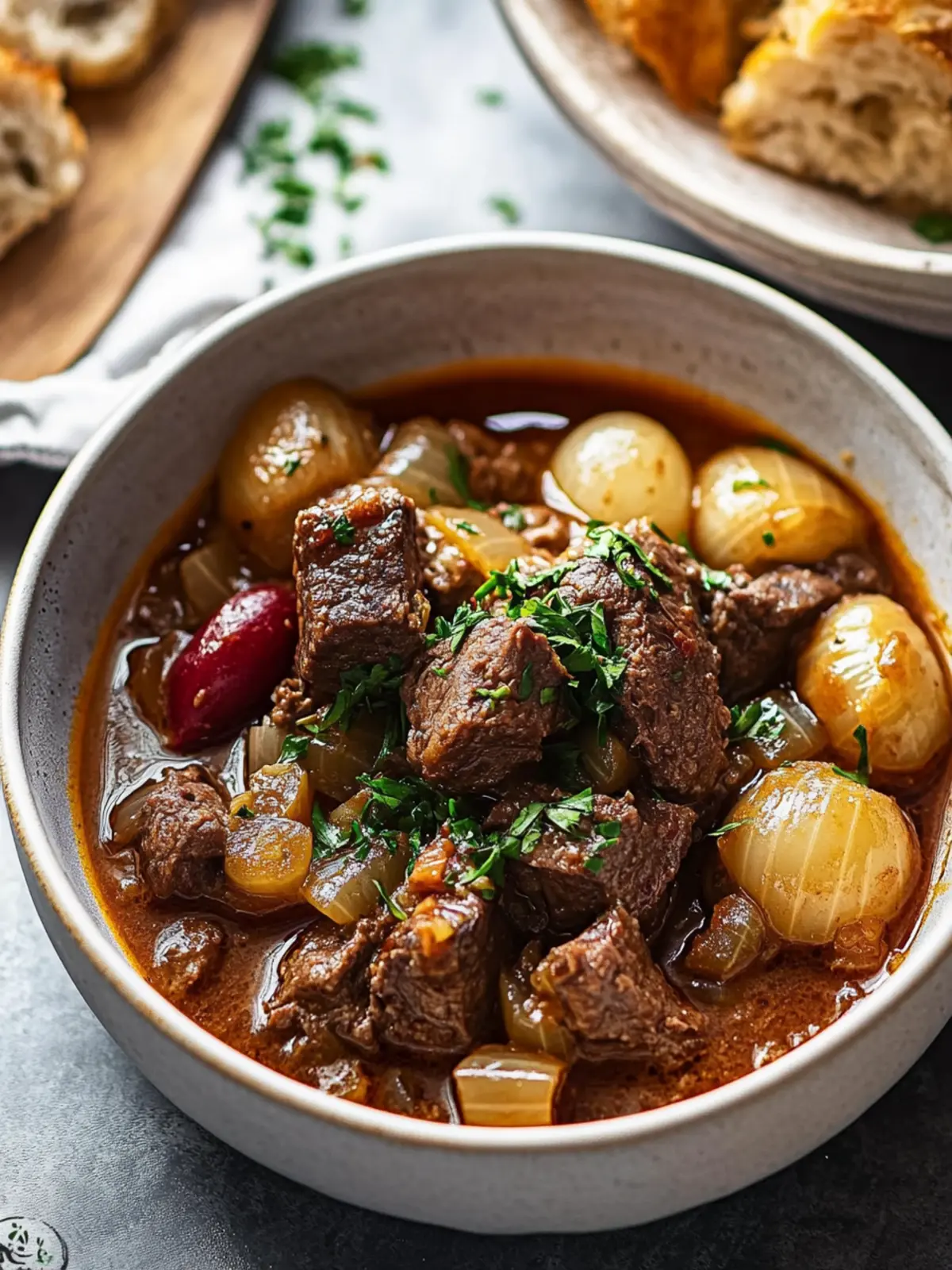 Ultimate Traditional Greek Stifado: Delicious Beef and Onion Stew