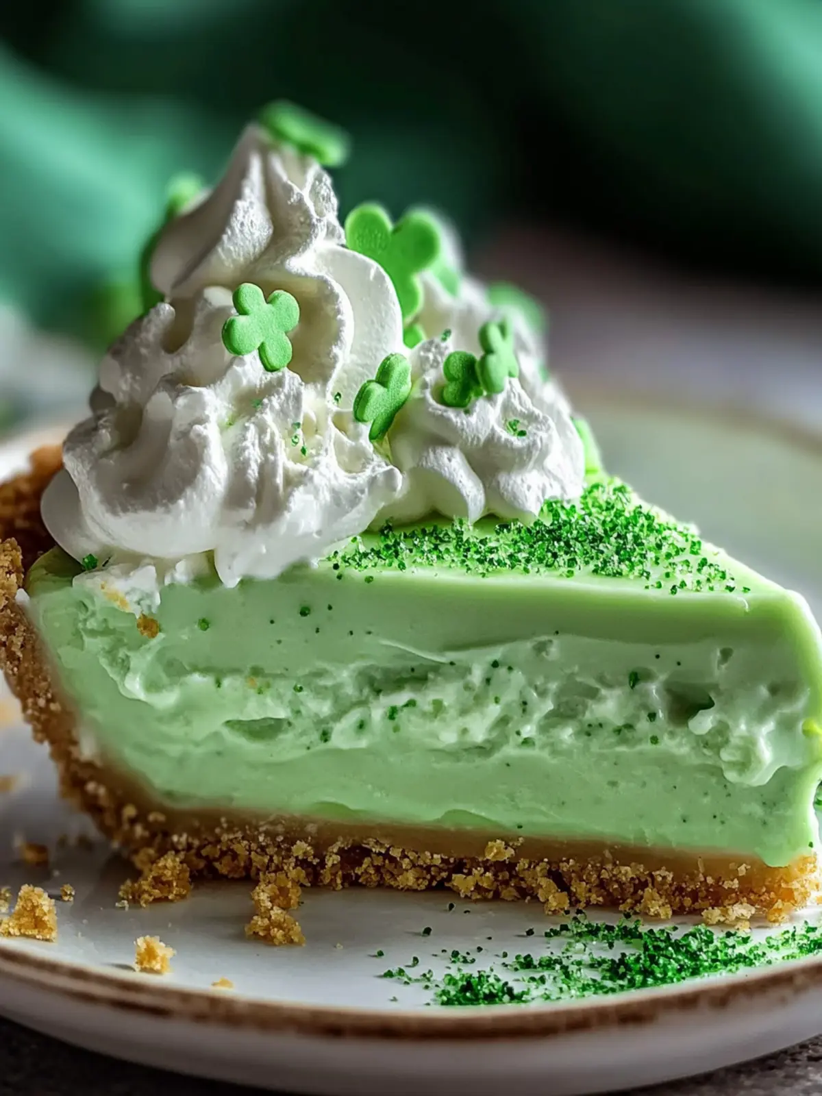 Irresistible Shamrock Shake Pie That’s Perfectly Delicious