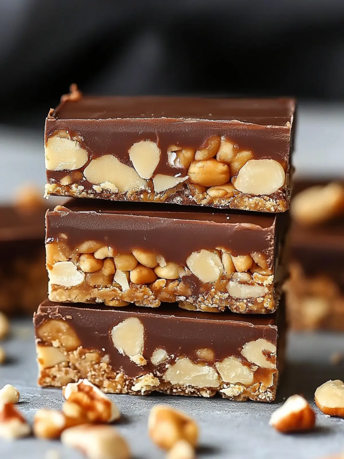 No-Bake Snickers Crunch Bars: The Ultimate Chewy Delight