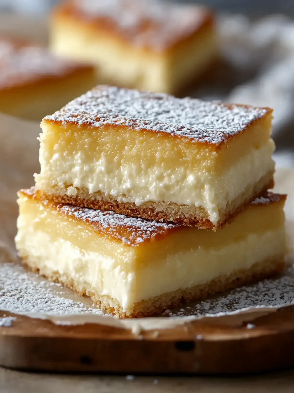 Irresistible Vanilla Custard Cream Squares: A Delicious Treat