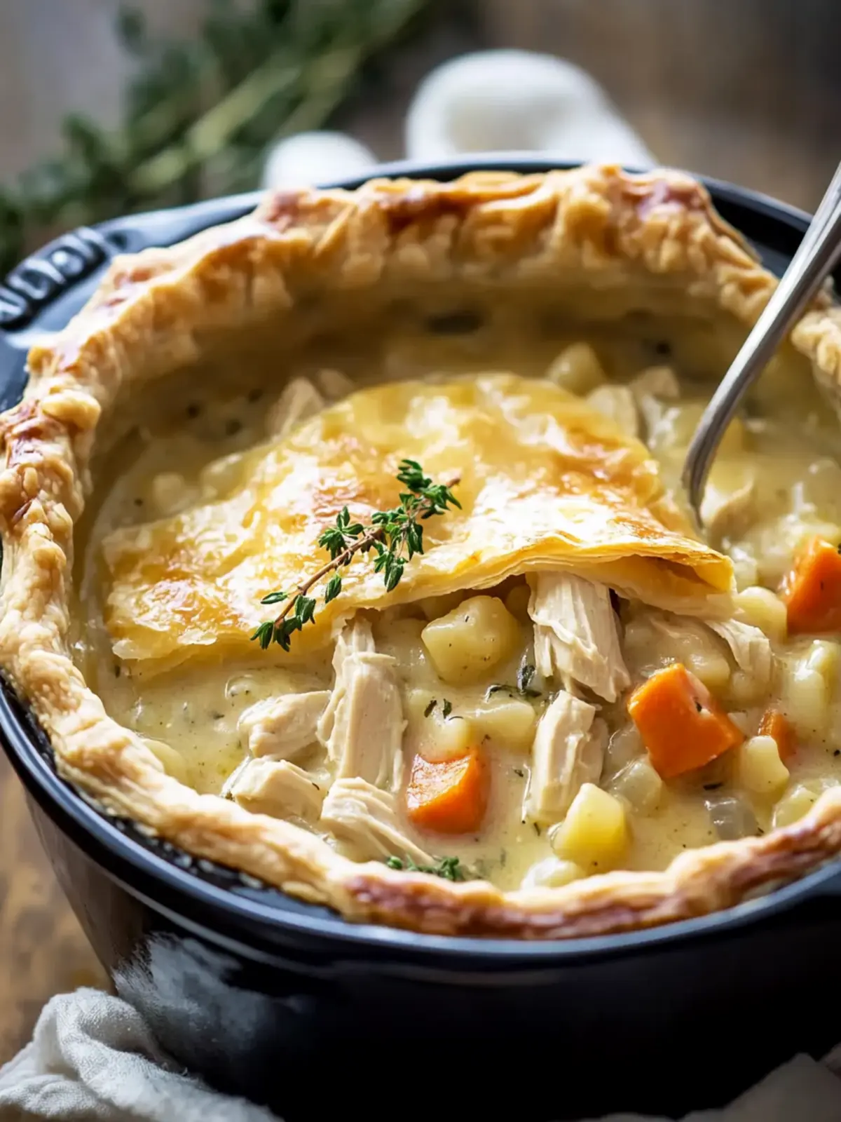 Irresistible Slow Cooker Chicken Pot Pie for Cozy Nights